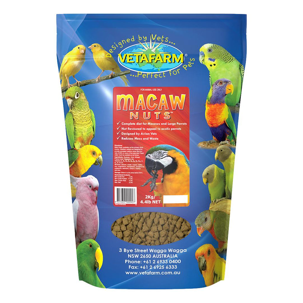 Macaw Nuts for South American Parrots - Performance Pigeon Feed and ...
