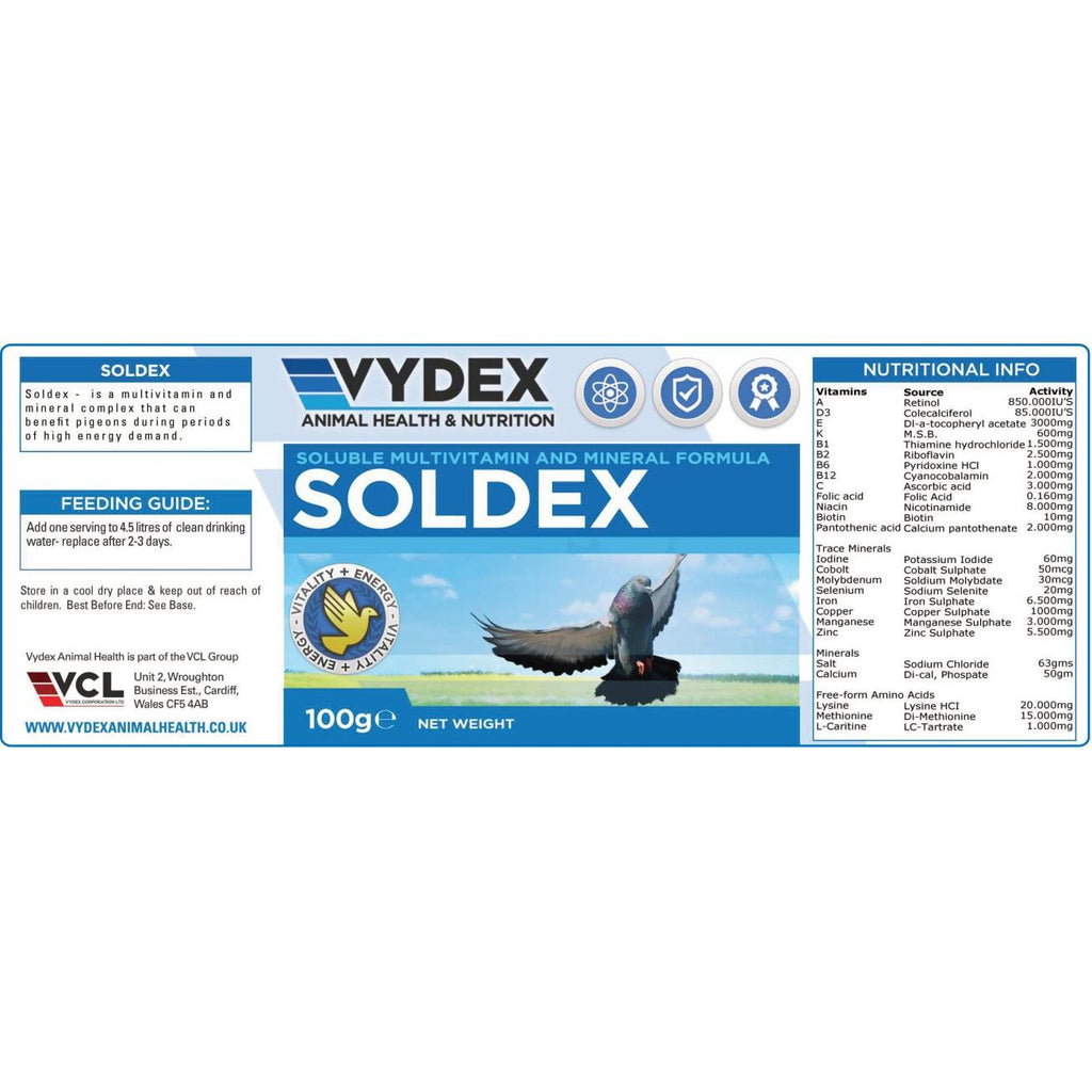 Soldex - Vitamin & Mineral Complex for High Energy Demand - Performance ...