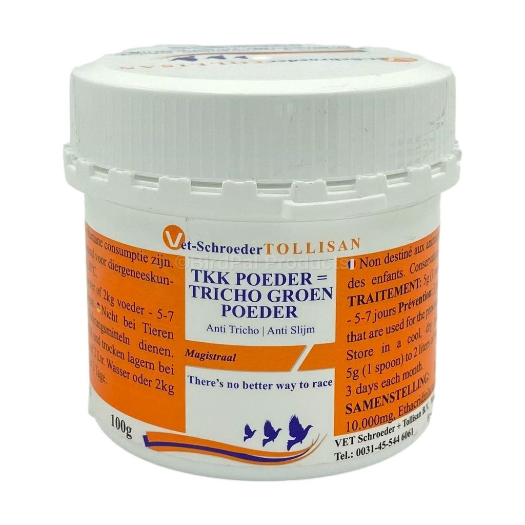 Vet Schroeder Tollisan TKK Powder for Canker & Giardia - Performance ...