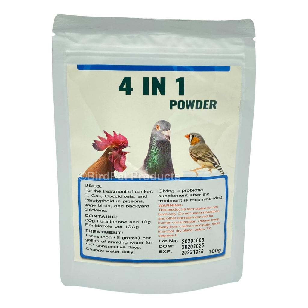 4 in 1 Powder for Birds - Performance Pigeon Feed and Supplies